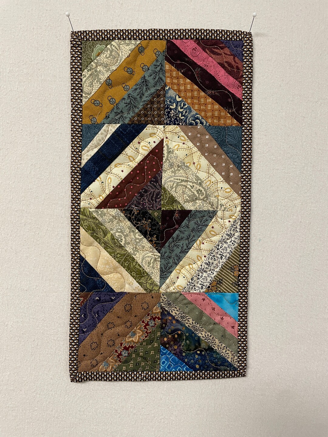 Mini Quilt, for Side Table or Toilet Tank Topper - Etsy