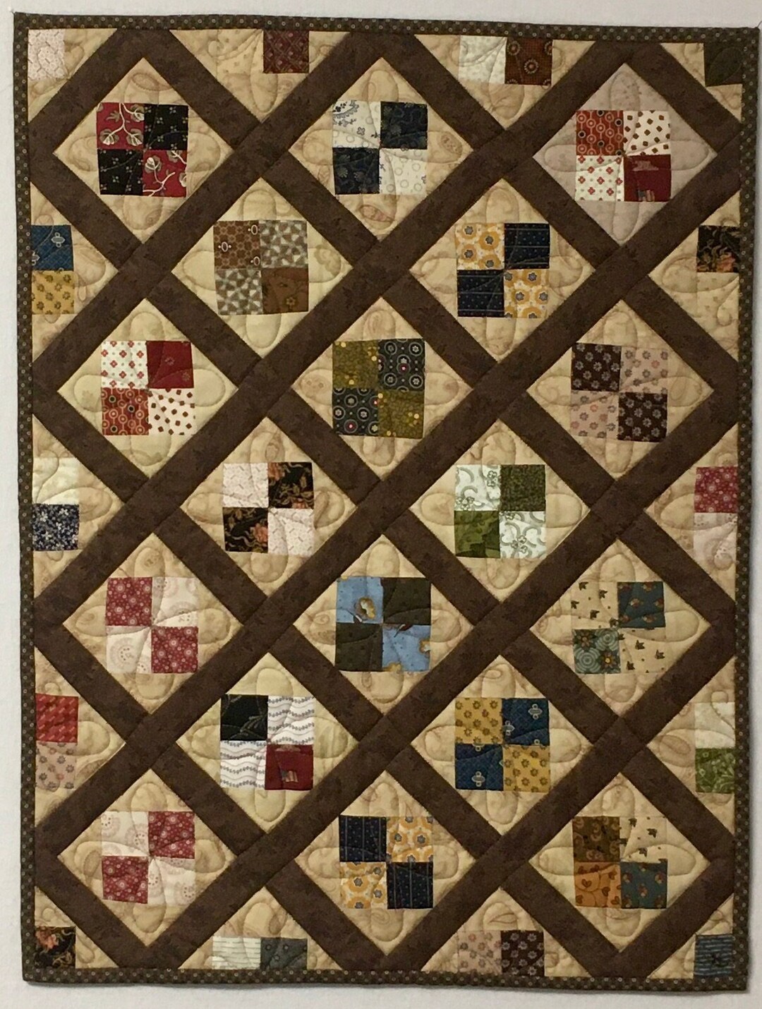 4-patch Table Topper/wall Hanging - Etsy