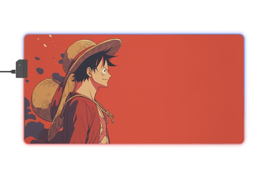 One Piece LED Gaming Mouse Pad - Etsy