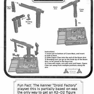 Droid Dungeon 3D Printable STL Files scaled for Micro Galaxy Squadron ...