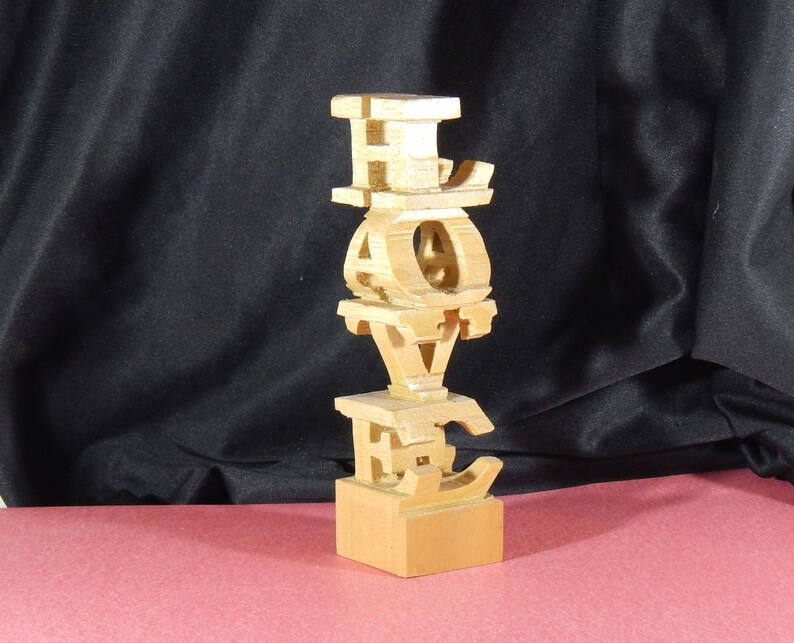 4-character Word Tower - Etsy