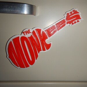 Monkees Guitar Logo Magnet - Etsy