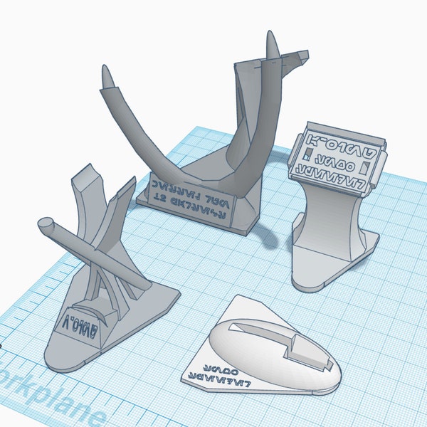 Micro Galaxy Squadron Stand - Etsy