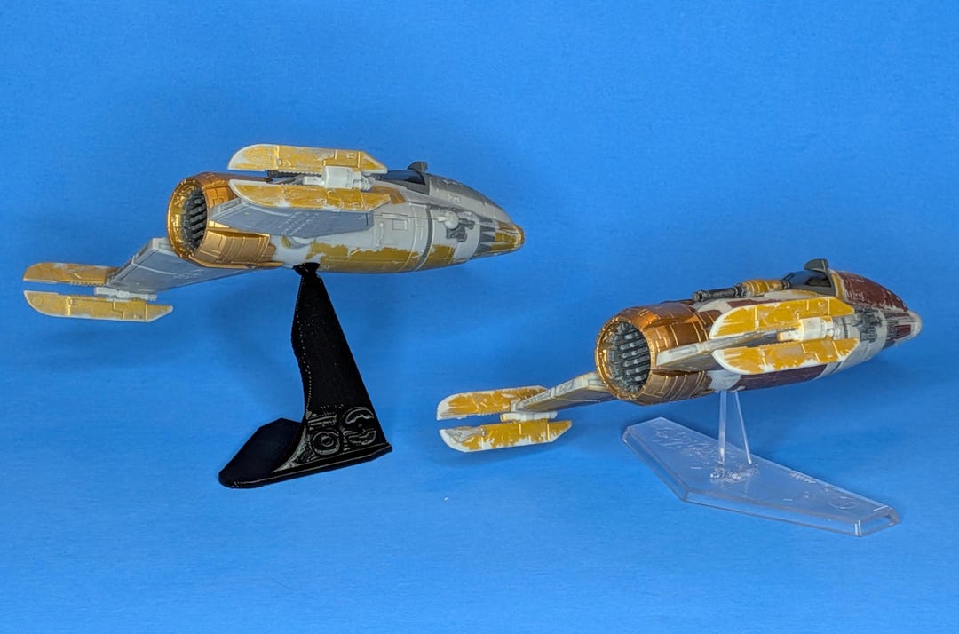 Universal Ball Joint 3D Printed Stand (for Some Micro Galaxy Squadron ...