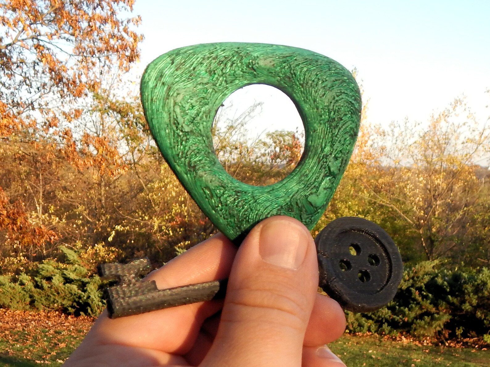 Coraline Seeing Stone and Button Key | Etsy Canada