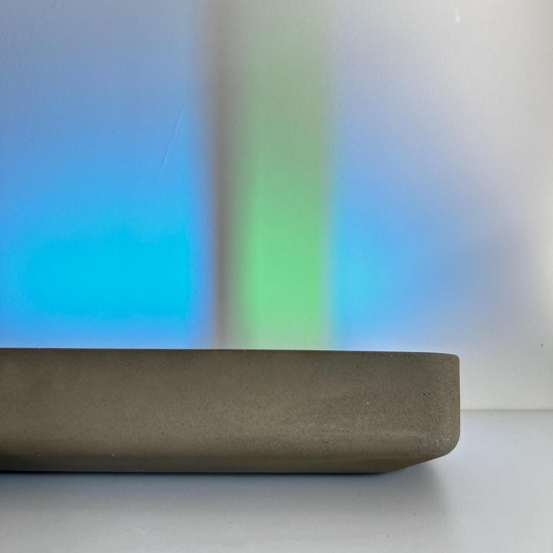 Modern Concrete Table Lamp, Minimalist Industrial Desk Lamp ...
