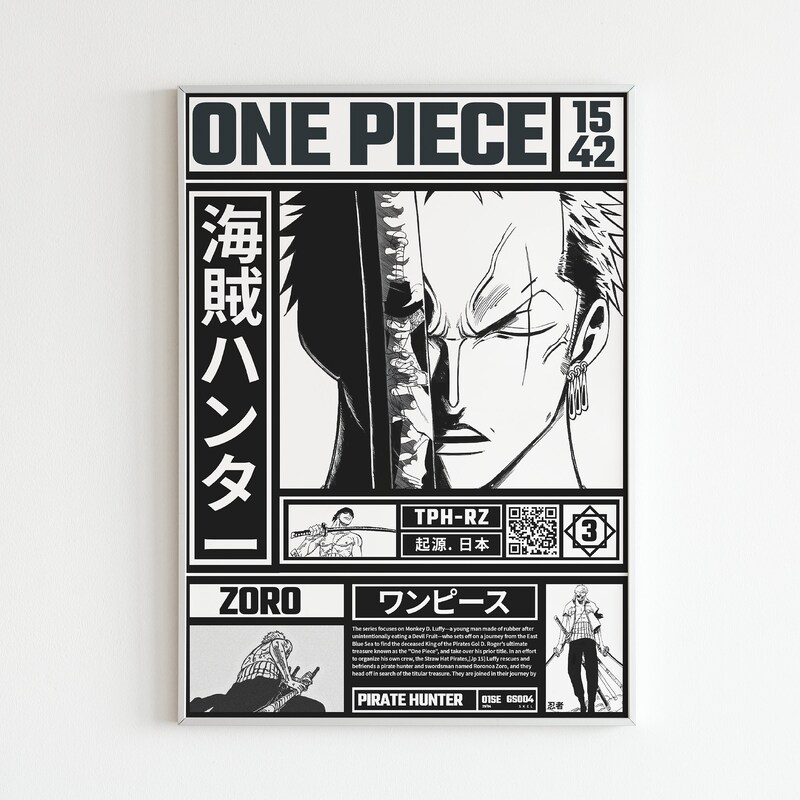 One Piece Manga Panels - Etsy
