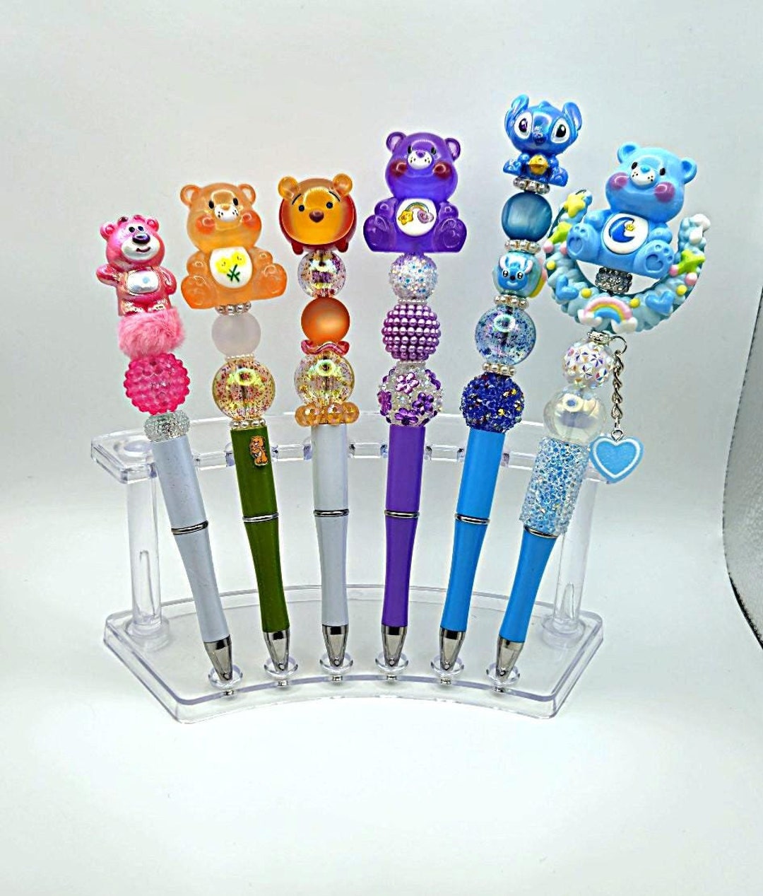 Carebear, Lotso and Pooh Focal Pens. Can Customize. Refill Included. - Etsy