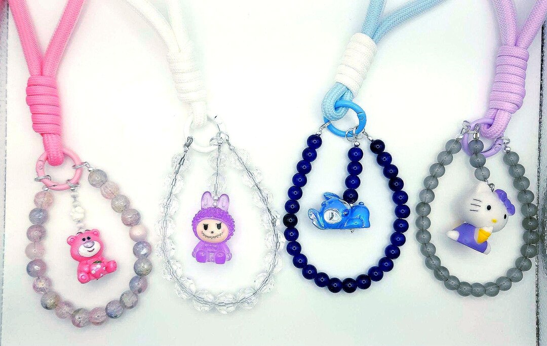 Labubu Keychain Bag Accessory Phone Chain Featuring Labubu, Lotso ...