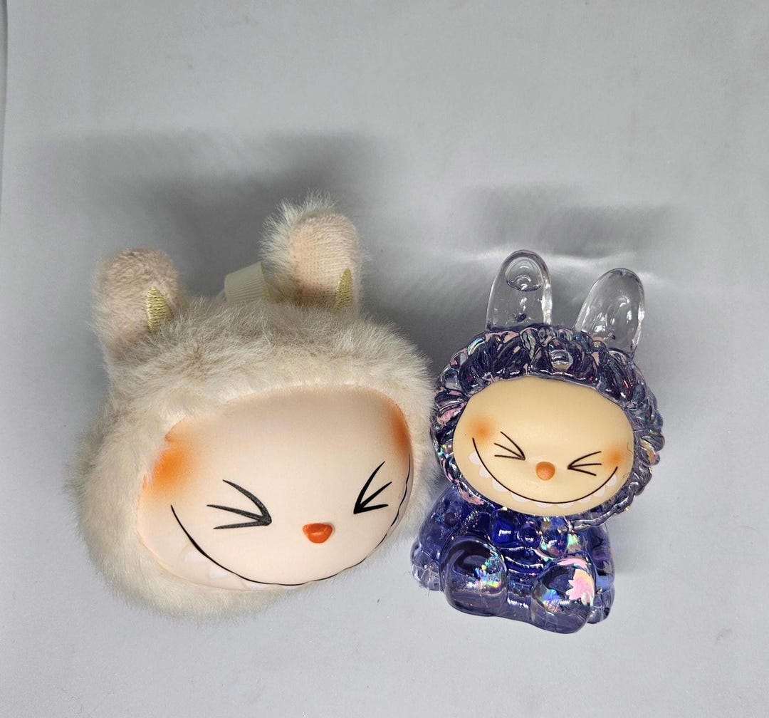 Small Labubu Figure/keychain - Etsy