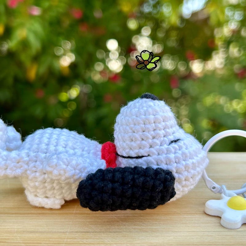 Snoopy Keychain - Etsy