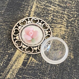 41 Vintage 18mm Fillable Acrylic Domes for Settings / Shaker Charms ...