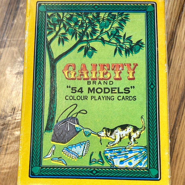 54 Models Playing Cards - Etsy