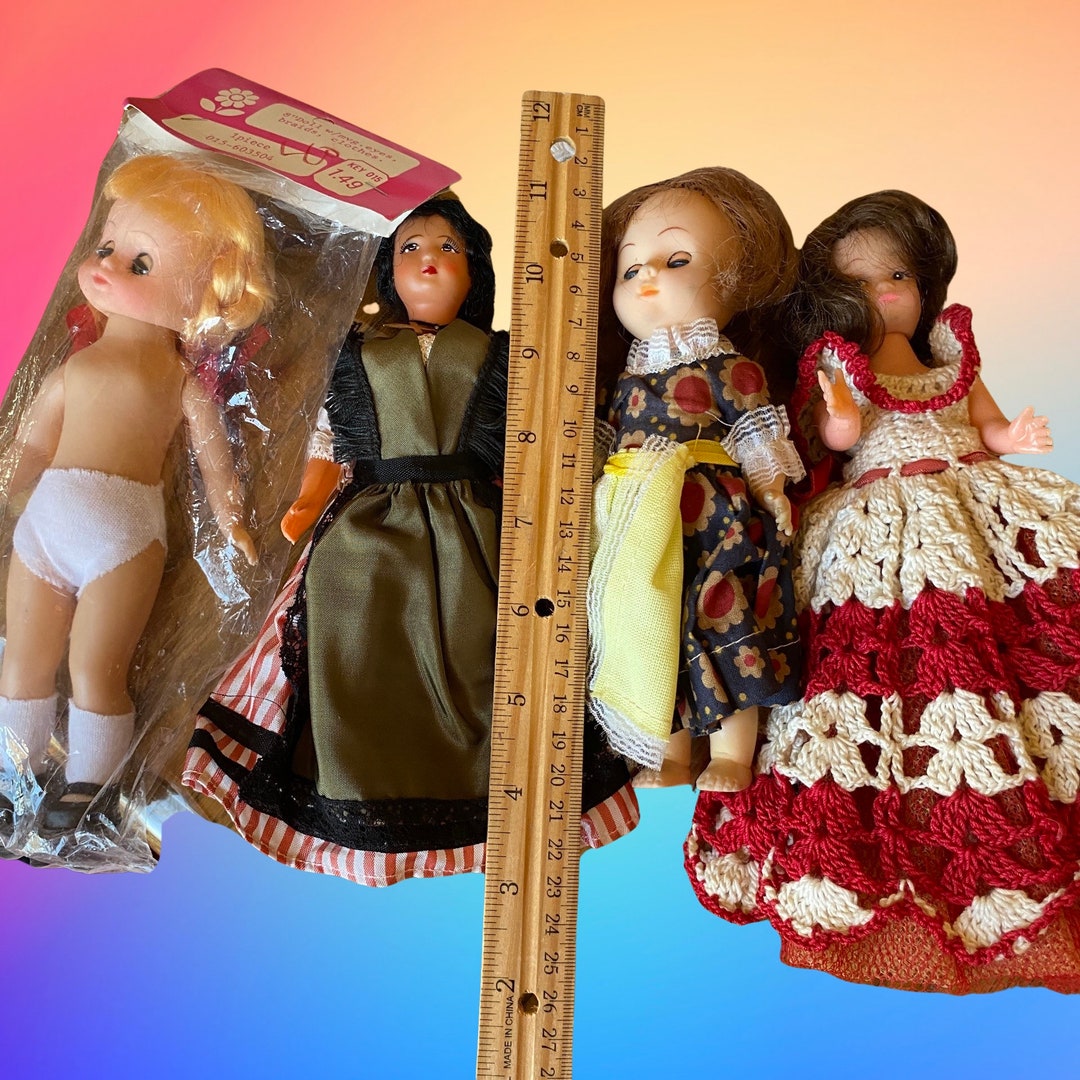 4 Vintage Dolls Repurpose / Upcycle / Mixed Media / Art Dolls - Etsy