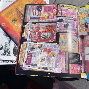 Vintage Tisha Moore Art and the Ife Magazine No. 9 / Junk Journals ...