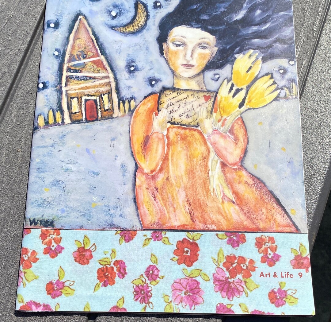 Vintage Tisha Moore Art and the Ife Magazine No. 9 / Junk Journals ...