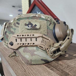 Peltor Headset Adapter Mount Full Cut Helmet Combat Helmet Bundeswehr ...