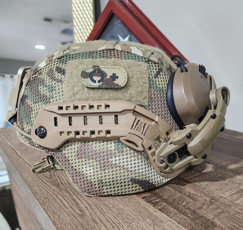 Peltor Headset Adapter Mount Full Cut Helmet Combat Helmet Bundeswehr ...