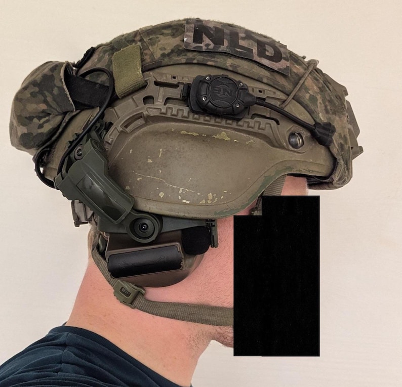 Peltor Headset Adapter Mount Full Cut Helmet Combat Helmet Heavy ...