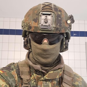 Peltor Headset Adapter Mount Full Cut Helmet Combat Helmet Bundeswehr ...