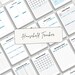 Household Tracker Organizer, Family Tracker System, Home Management ...