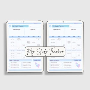 My Study Planner, Student Planner, Digital Academic Planner, College ...