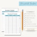 Household Tracker Organizer, Family Tracker System, Home Management ...