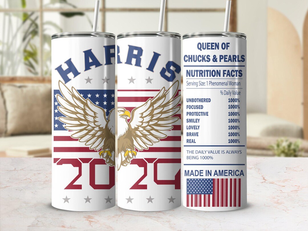 Kamala Harris 2024 President Tumbler and Mug Wrap Design Digital PNG ...