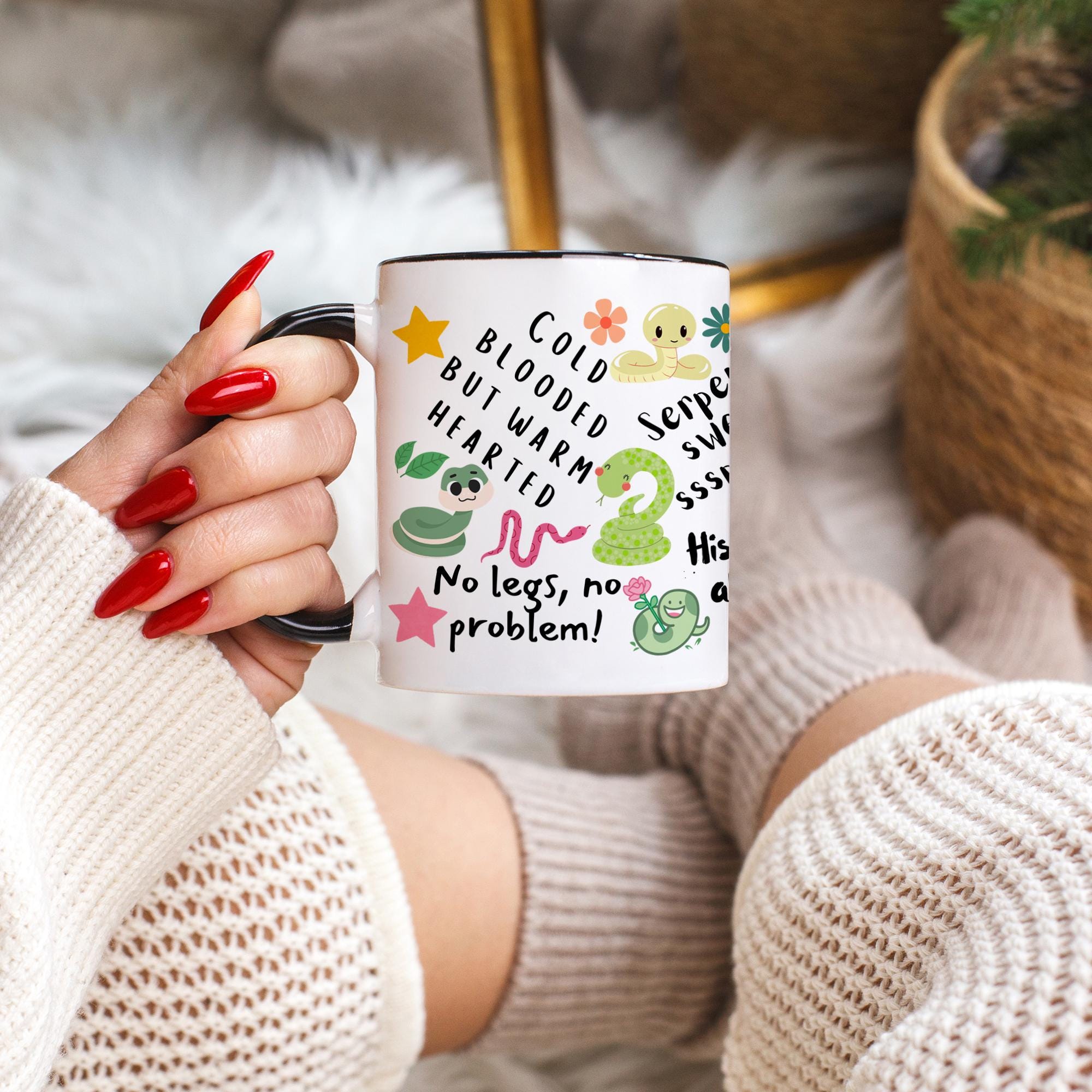 Snake Owner's Coffee Mug Charming Snake Themed Cup Perfect Gift for ...