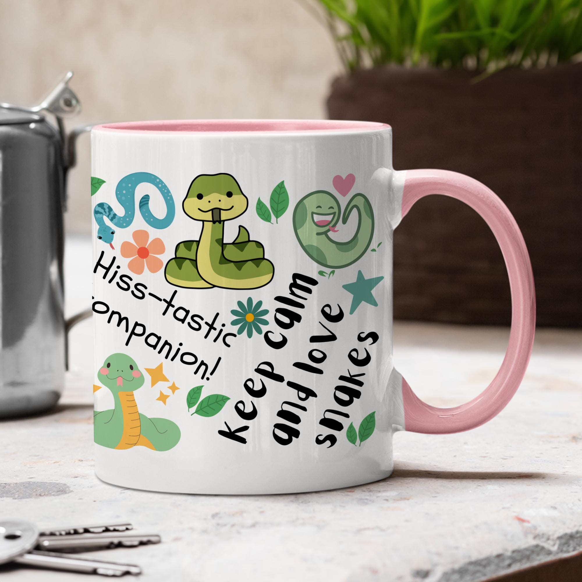 Snake Owner's Coffee Mug Charming Snake Themed Cup Perfect Gift for ...