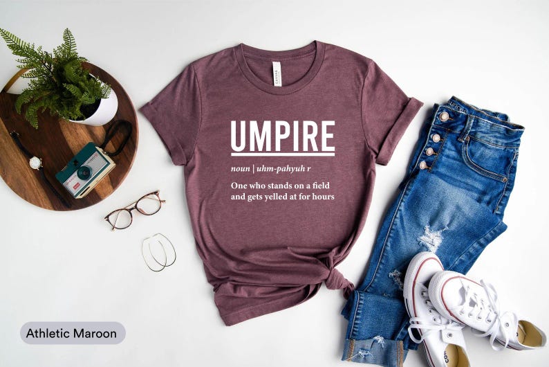 Umpire Shirt, Sports Official Shirt, Referee Shirt, World's Okayest ...