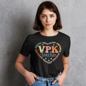VPK Teacher Shirt, Proud VPK Teacher Shirt, Preschool Life Shirt ...