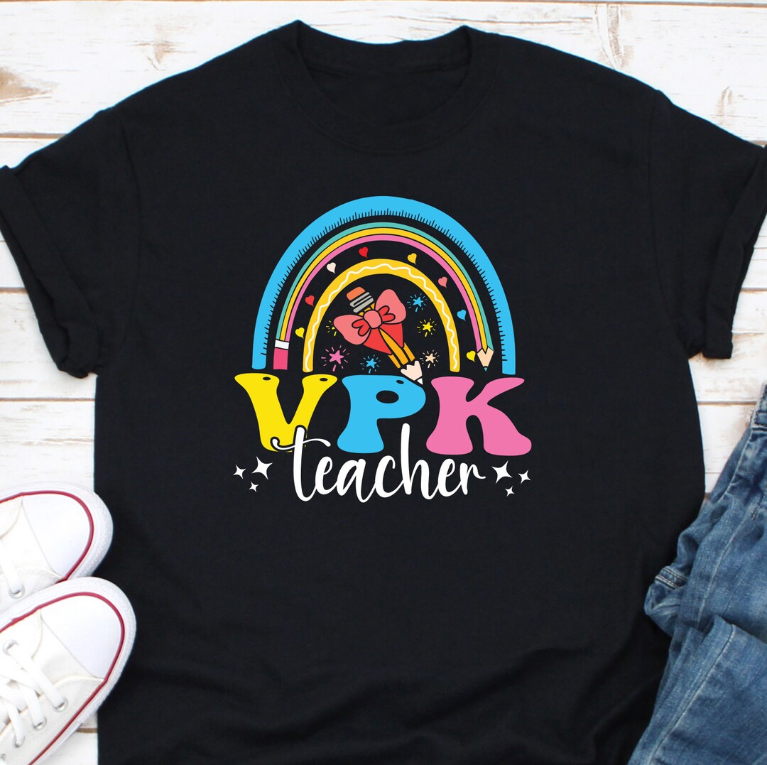 VPK Teacher Shirt, Voluntary Pre-k Teacher Shirt, VPK Teacher Squad ...