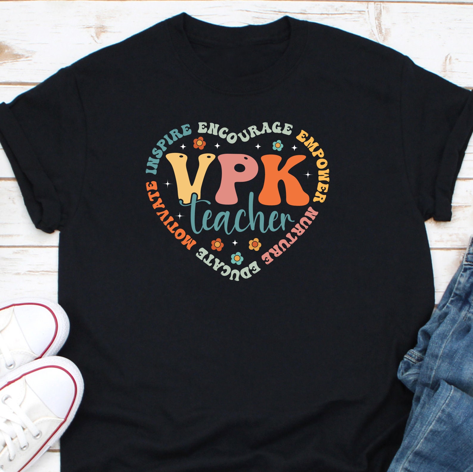 VPK Teacher Shirt, Proud VPK Teacher Shirt, Preschool Life Shirt ...