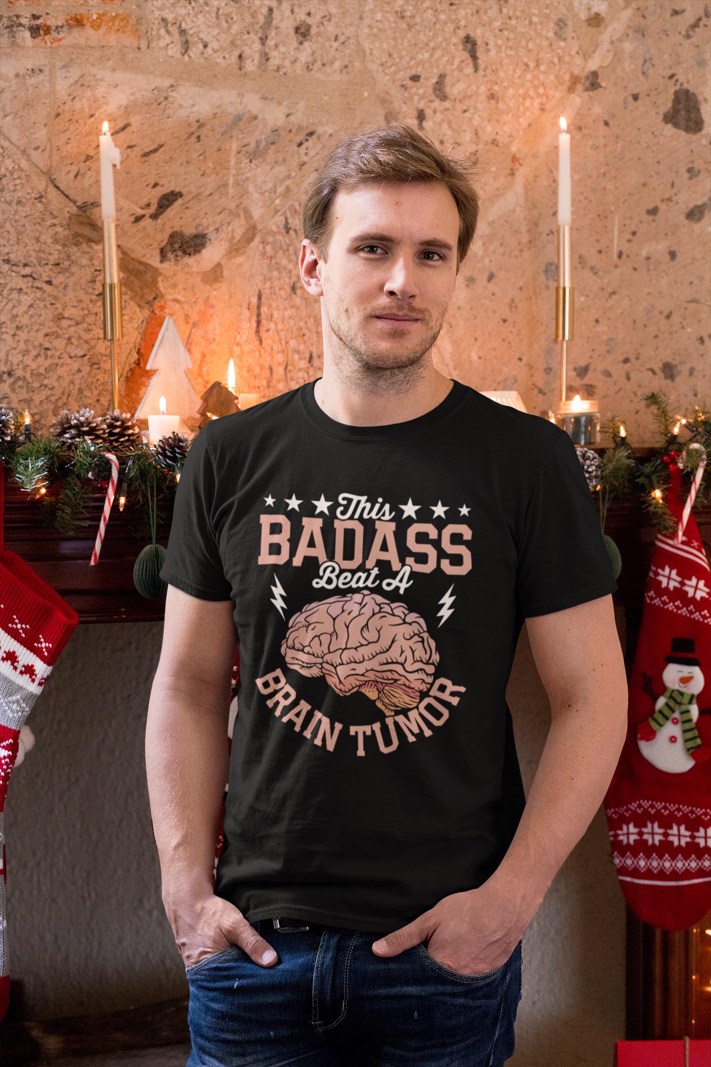 This Badass Beat A Brain Tumor Shirt, Brain Cancer Shirt, in May We ...