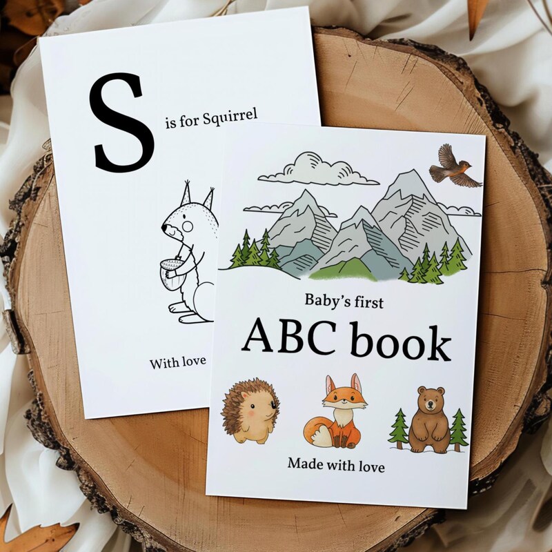 Woodland Alphabet - Etsy