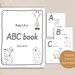 Baby Shower ABC Book | Baby's First ABC Book | ABC Coloring Book | Baby ...