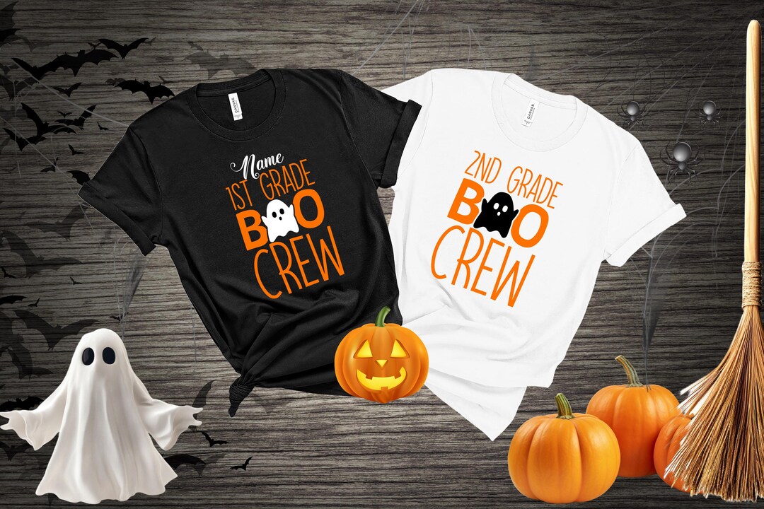 Boo Crew Teacher Shirt: Halloween Ghost Squad Spooky Class Tee - Etsy