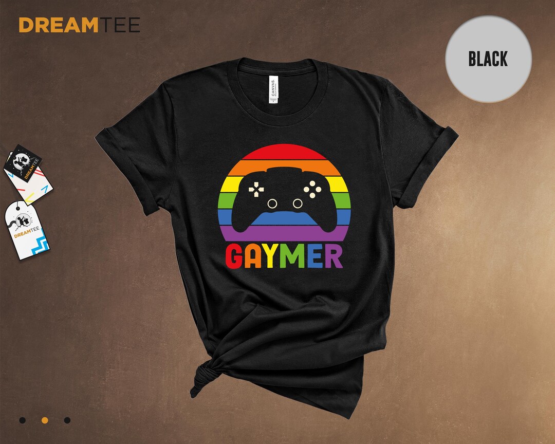 Gaymer Shirt , LGBT Gaming Shirt , Gay Pride , Gaymer Pride , LGBTQ ...