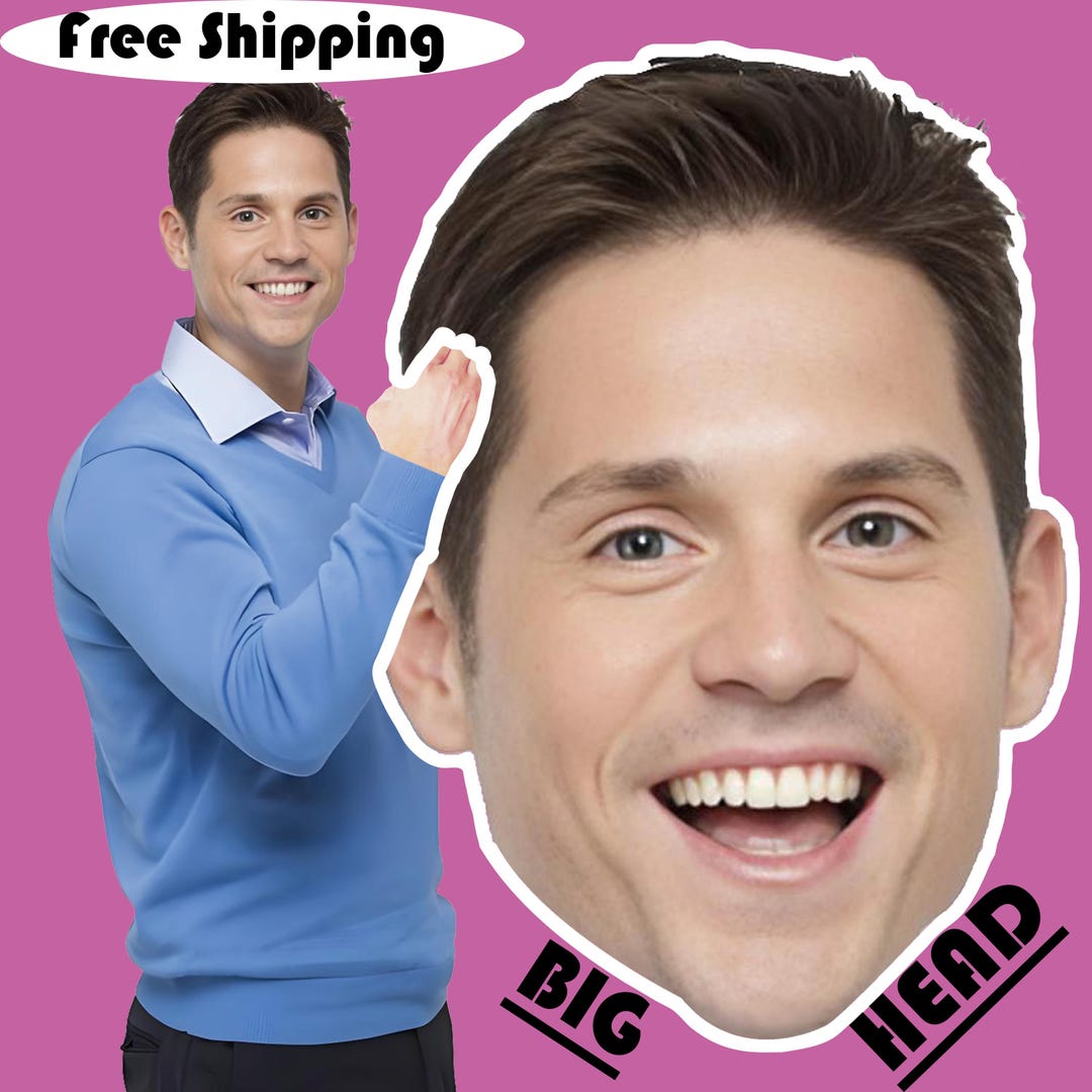 Large Head Cutout, Extra Large Head Cutout, Big Face Cutouts ...