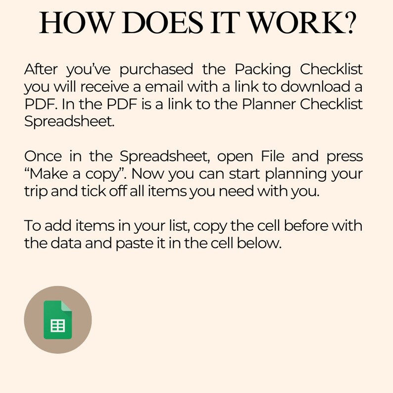 Packing Checklist Planner Vacation Packing List Template Checklist to ...