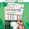 Bearded Dragon Feeding Schedule Printable | Pet Care Log | Instant ...