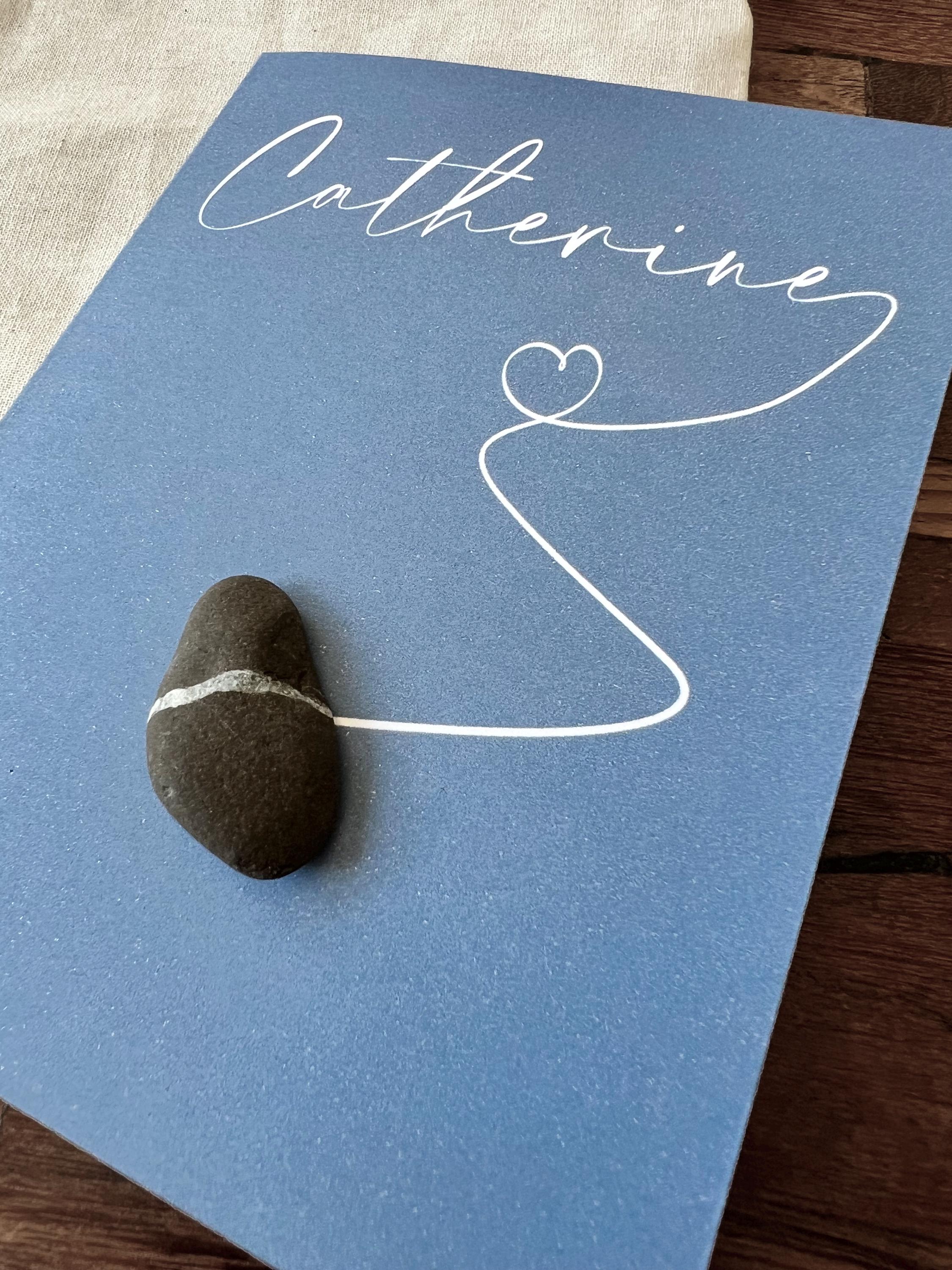 Wishing Stone Cards, Wife/husband/friend/family Personalized Card ...