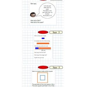 Maths Problem Solving Guide - Etsy