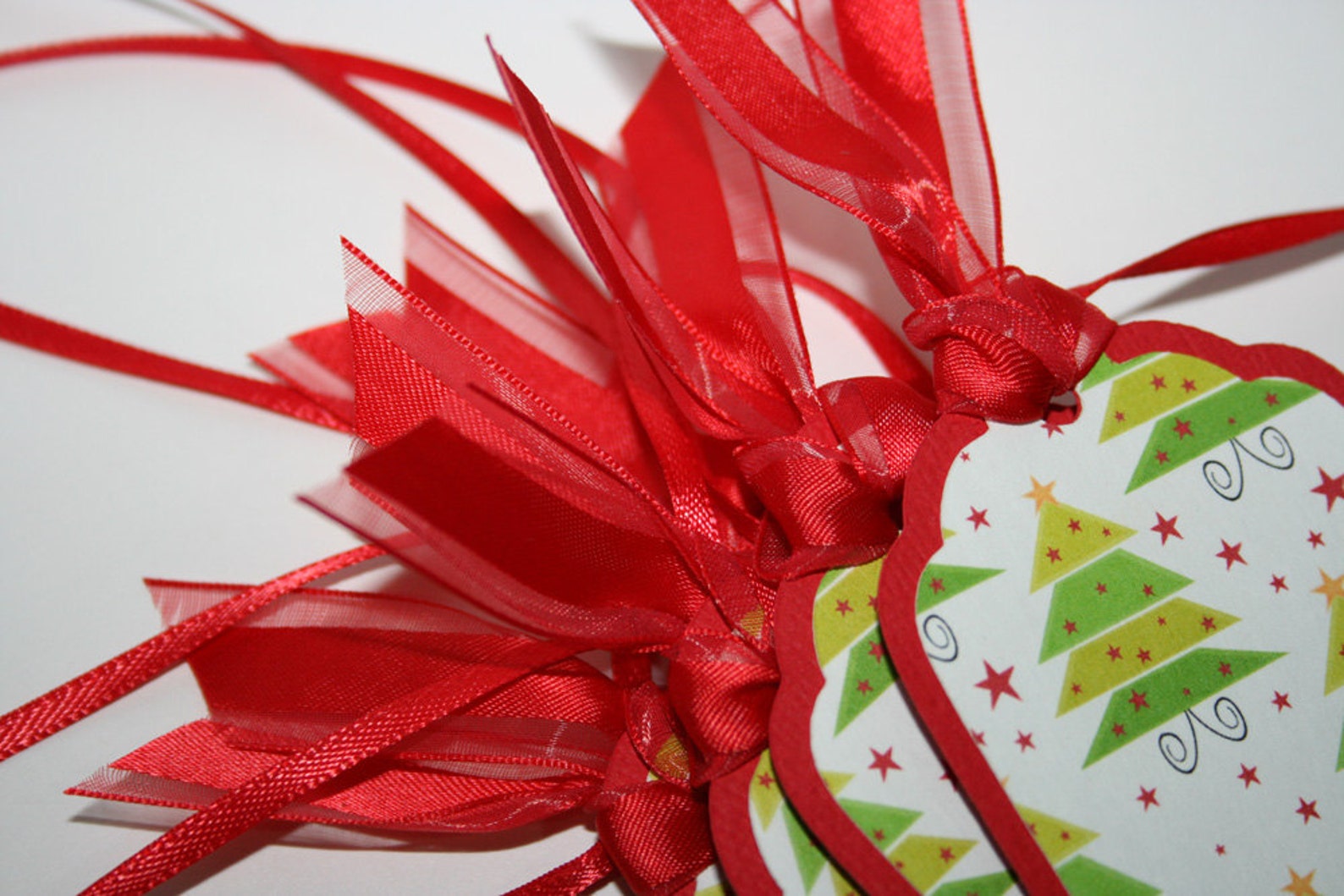 Set of 5 Christmas Tags Gift Tag Hang Tag Gift Enclosure - Etsy