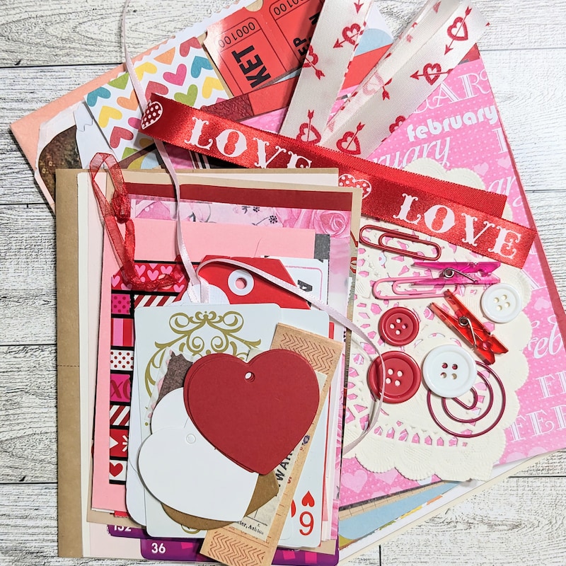 Valentine Scrapbook - Etsy