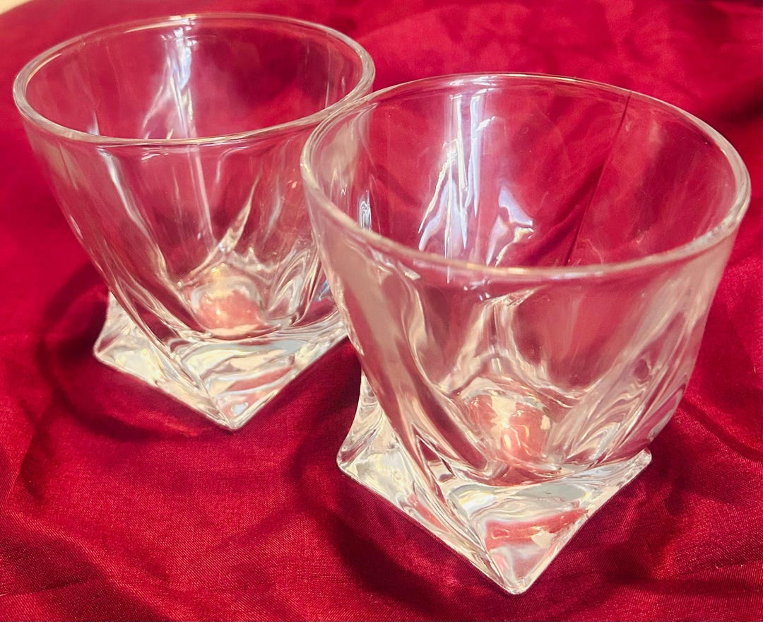Mikasa Motion Cocktail Glasses - Etsy