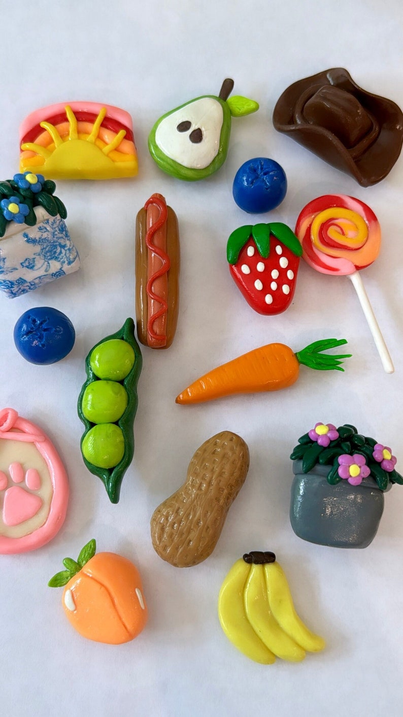 Clay Magnets - Etsy