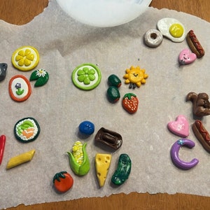 Clay Magnets - Etsy
