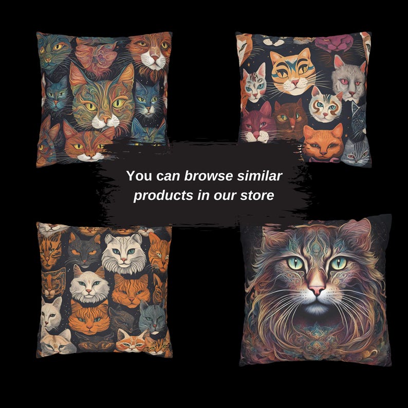 Personalize Your Space With This Cat Lover's Pillowcase Vivid and ...